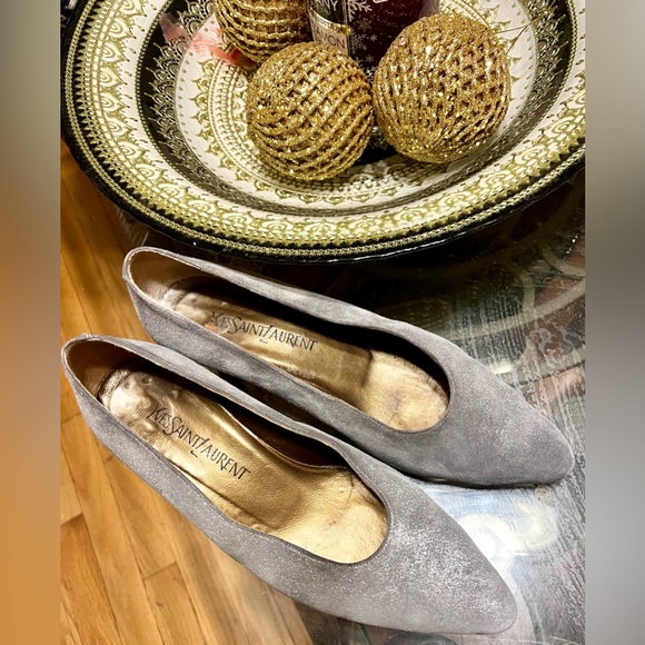 Shoes | Vintage Iconic Ysl Ladies Leather Dress Shoes | Poshmark